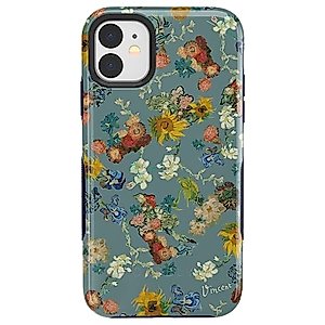 Casely Case Compatible with iPhone 11 | Van Gogh's Flowers | 50th Anniversary Case/Case Compatible with iPhone 11 Phone Case