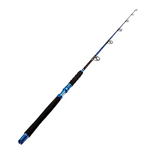 Fiblink Saltwater Graphite Jig Jigging Spinning Fishing Rod Deep Sea Jig Pole (6-Feet, Heavy, 80-120lbs)