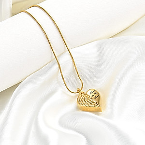 zeqingjw Always in My Heart Urn Necklace Cremation Jewelry for Ashes Pendants Memorial Lockets Keepsake Jewelry (Colorful-2)