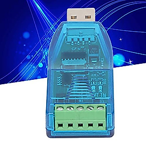 MOS Tube Control Board, DC 5-24V 5A USB Relay Module CH340G PCB USB Intelligent Control Switch 1 Channel for Computer (Relay Module with Housing)