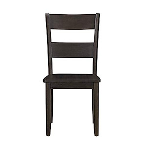 ACME Haddie Side Chair (Set-2) - - Distressed Walnut