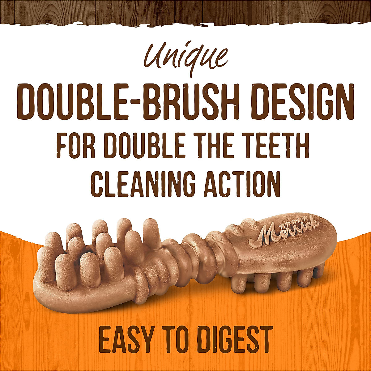 Merrick Fresh Kisses Natural Dental Chews, Treats Infused with Pumpkin and Cinnamon for Small Dogs 15-25 Lbs - 20 oz. Bag