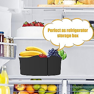 Silicone Slow Cooker Liner Fits Crock-pot 6 Quart Oval Slow Cooker,Reusable BPA-free Leak-proof 2-in-1 Slow Cooker Accessories with Handle and spout,Dishwasher Safe Crock Pot Liners,Black