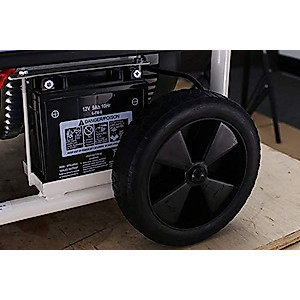 Pulsar PG6580E Portable Generator, Black&White