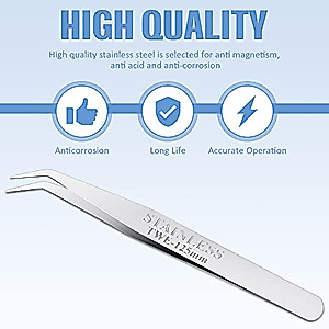 6 Pieces Sewing Machine Cleaning Kit Includes Tweezers Double Headed Lint Brush 4 Pieces Short Screwdriver, Flathead Cross Head Screwdrivers Mini Portable Screwdriver for Repair Machine Sewing Tools