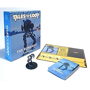 Free League Tales from The Loop Board Game - The Runaway Scenario Pack, Multicolor
