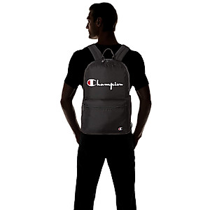 Champion unisex adult Backpacks, Black, One Size US
