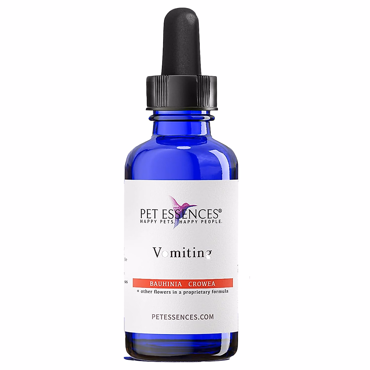 Pet Essences - Vomiting Formula for Dogs, Cats & Horses, 1oz - Natural Flower Essences for Chronic Cat Vomit Due to Fear and Trauma - Easy to Use and Safe for All Ages & Breeds