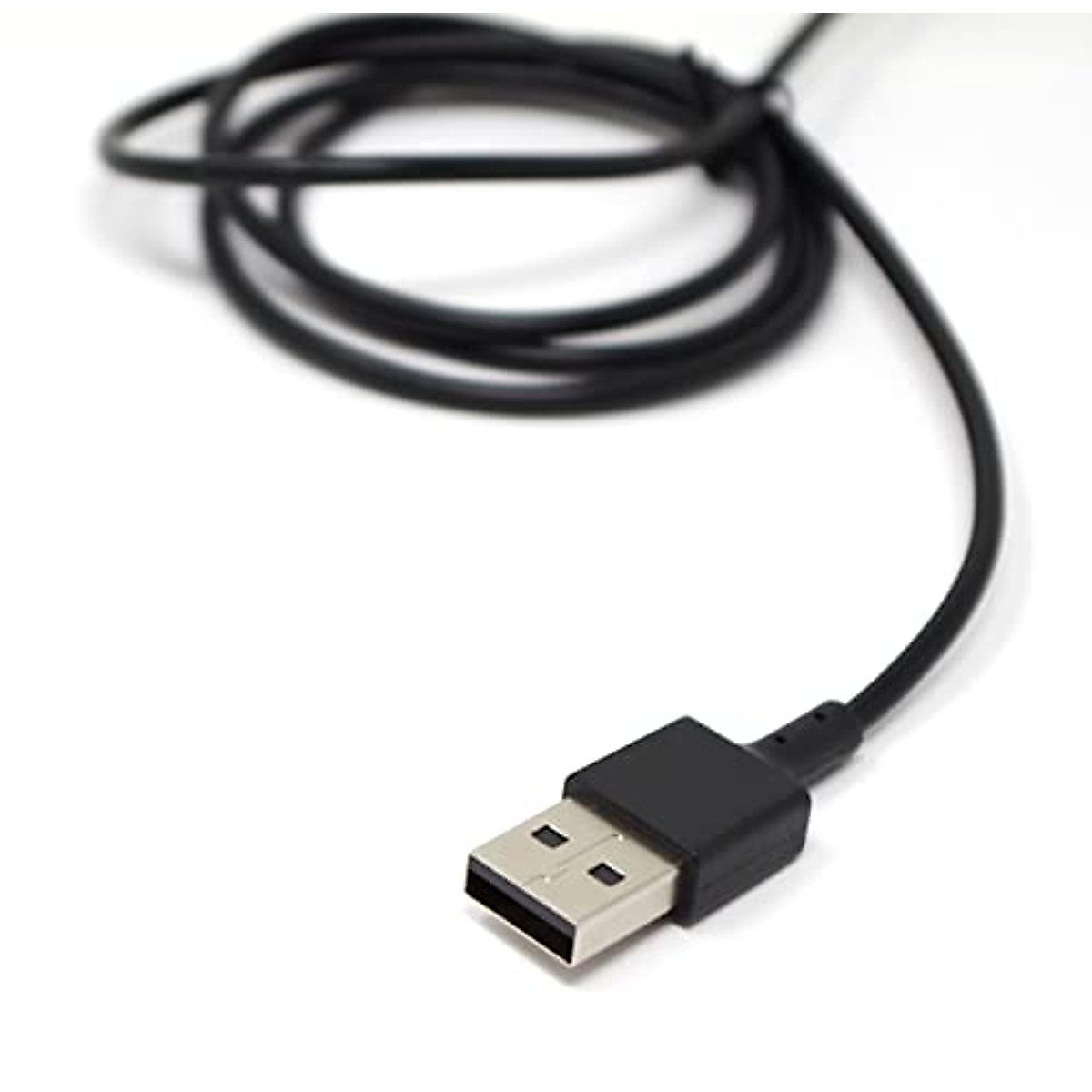 Compatible Samsung Watch Charger for Galaxy Watch 4, Galaxy Watch 3, Samsung Smart Watch Active 2 by ElloGear - USB Wireless Charging Dock Replacement Adapter Stand Classic Charge - Black