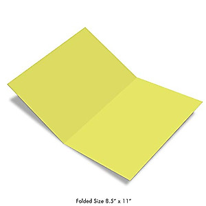 NobleWorks - 1 Large Blank Greeting Card (8.5 x 11 Inch) - All Occasion Notecard with Envelope, Big Bold Letters - Big Hug J9652