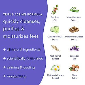 Barefoot Scientist Clean Slate Textured Cleansing Towelettes, Extra-Large, Extra-Strong Foot Disinfecting Wipes