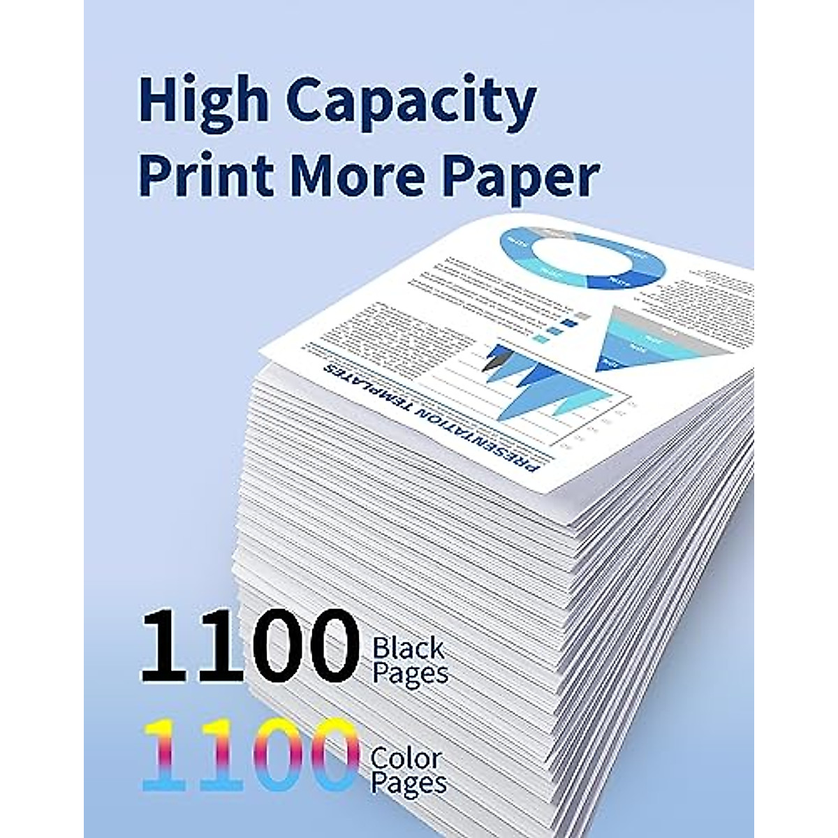 822XL Ink Cartridges Remanufactured Replacement for Epson 822XL Ink Cartridges Combo Pack T822XL 822 Printer Ink for Workforce Pro WF-3820 WF-4820 WF-4830 WF-4833 WF-4834 (4-Pack, BCMY)
