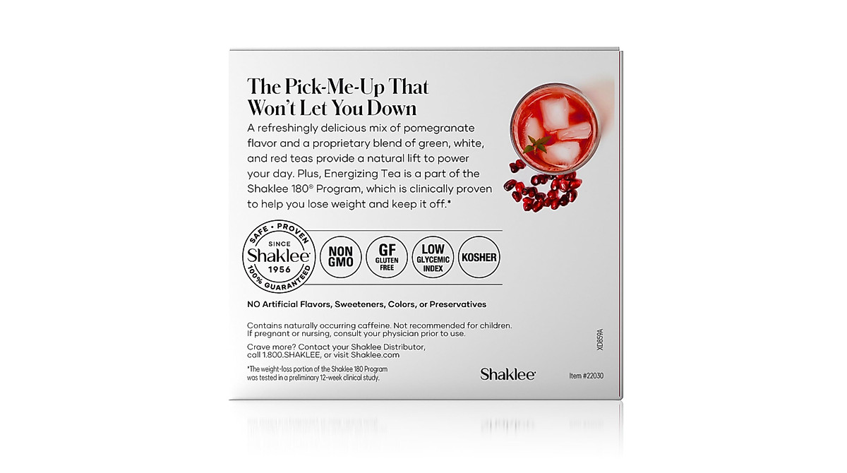 Shaklee 180® Energizing Tea: Boost Your Energy Naturally