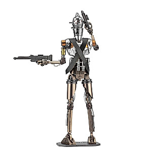 Metal Earth Premium Series Star Wars The Mandalorian IG-11 3D Metal Model Kit Fascinations