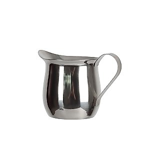generic 2/3/5/8oz Milk Frothing Pitcher,Stainless Steel Jug Milk Frother Cup Coffee Milk Pouring Jug Espresso Cup for Milk Coffee Cappuccino Latte Art(240ml 8oz)