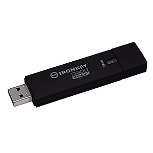 Kingston IronKey 8GB D300SM USB 3.1 Flash Drive - 8 GB - USB 3.1-256-bit AES - TAA Compliant