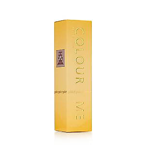 COLOUR ME Gold Homme by Milton-Lloyd - Perfume for Men - Spicy Aromatic Fragrance - Notes of Spices, Leather, Patchouli, and Amber Notes - Cologne for Men - 1.7 oz EDP Spray