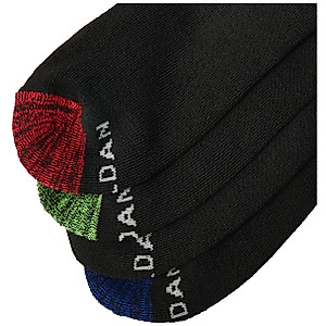 Gildan Men's Polyester Half Cushion Crew Socks, 12-Pairs, Assorted, Shoe Size: 6-12