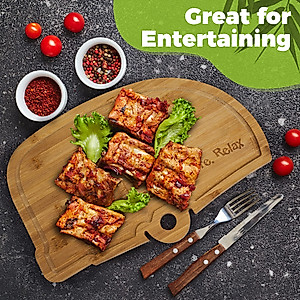 Camper Cutting Board-Large RV Cutting Board Camper Decor Camping Decor, Camper Must Haves Camping Gifts RV Decor Camping Decorations Bamboo Cutting Board Camping Cutting Board RV Gifts