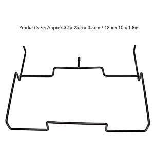 Milltrip Trash Bag Table Holder, Portable Hanging Trash Bag Rack Tabletop Mount Trash Can Bracket Dustbin Cage Garbage Kitchen Plastic Bag Holder Table Rack for Indoor/Outdoor Camping, Picnics,Parties