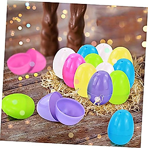 Zerodeko 36pcs Classroom Toys Surprise Filling Egg Treat Easter Eggshell Fillable Ing Random Filler Gift Plaything Party Empty Decor Storage Hiding Stuffer Chocolate Wrapping