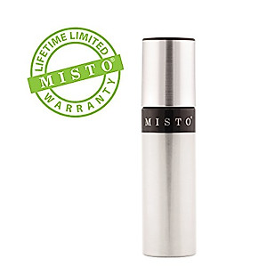 Misto Brushed Aluminum Oil Sprayer, Silver
