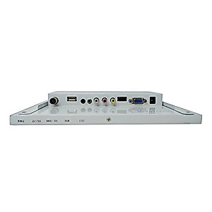 Kenuco White 10.1" LED Monitor with HDMI/VGA/Composite/RCA Input