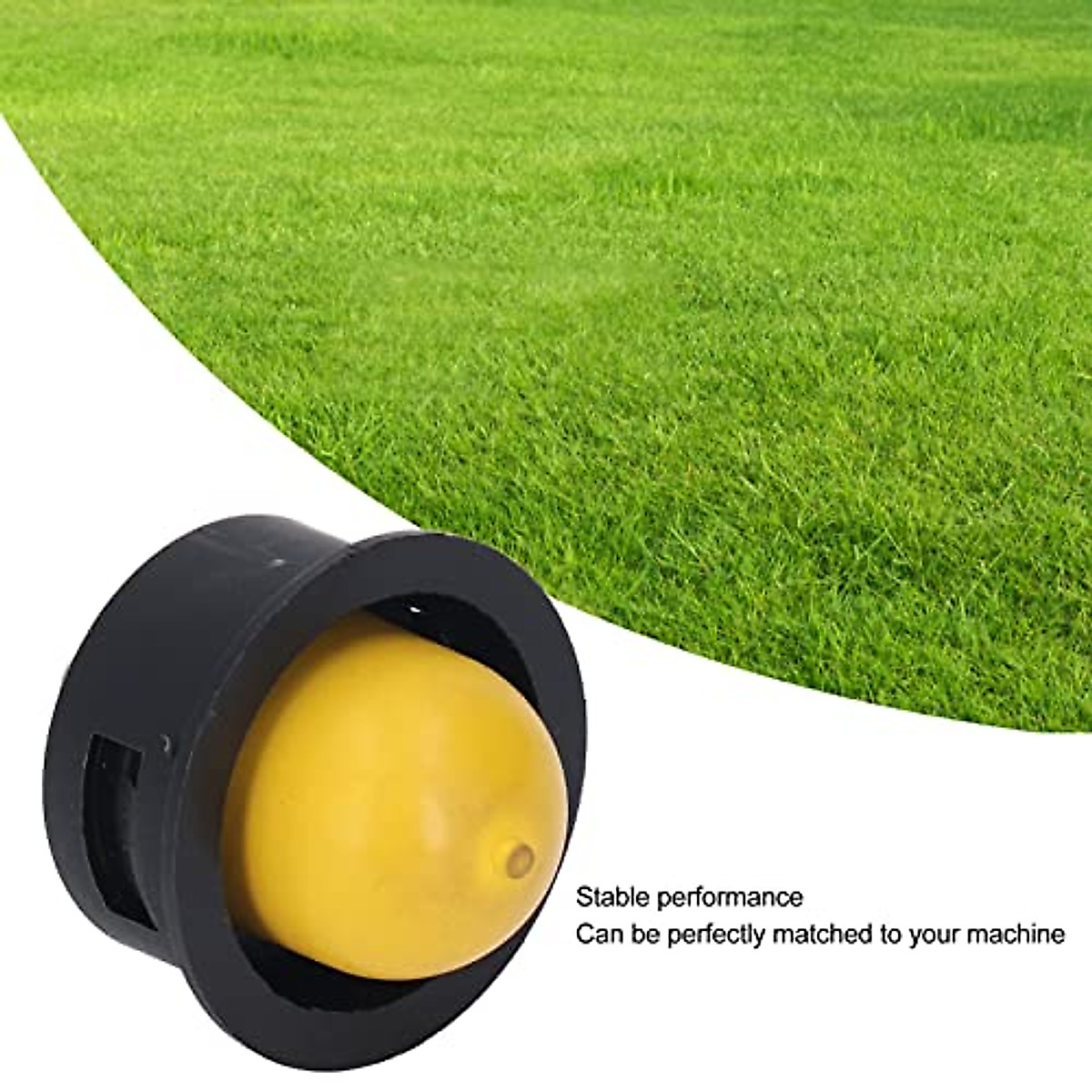 Zerodis Lawn Mower Carburetor Primer Bulb, Bottom Iron Carburetor Blowers Primer Bulb for Garden