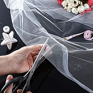 Zonon Bug Insect Mosquito Fly Bird Net Barrier Hunting Blind Plant Protecting Garden Netting(White,3 x 6 m)