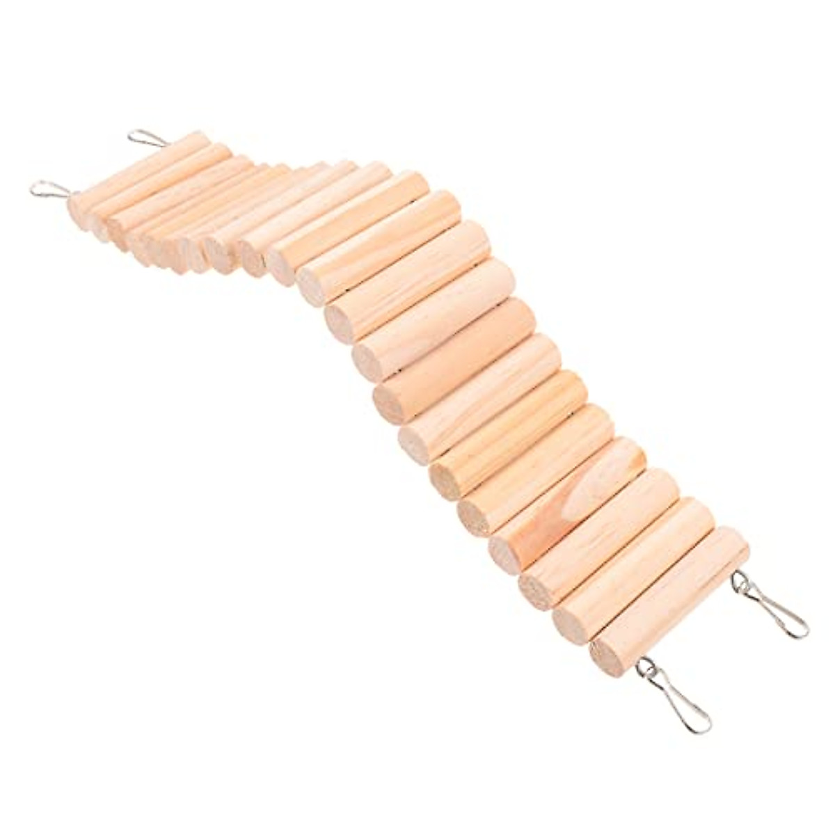 Ipetboom 3pcs Accessory Squirrel Wood Other Parrot Rats Glider Ladder Perch for Animals Pet Wooden Rabbit Training Small Accessories Pigs Plaything Hedgehog Suspension Toy and Kitten