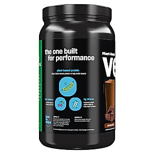 Vega Sport Protein Powder Chocolate (14 servings, 21.7 oz) - Plant-Based Vegan Protein Powder, BCAAs, Amino Acid, tart cherry, Non Dairy, Gluten Free, Non GMO (Packaging May Vary)