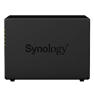 Synology DiskStation DS418 NAS Server with RTD1296 1.4GHz CPU, 2GB Memory, 64TB HDD Storage, 2 x 1GbE LAN Ports, DSM Operating System