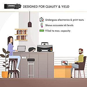 Limeink 1 Black Compatible High Yield Laser Toner Replacement Cartridges for Xerox Phaser 6510 Workcentre 6515 Printer 6515/dn 6515/dni 6510/dn dni