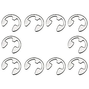 ZFLXH Replacement Stainless Steel E-Clip Polaris for 9-100-5107 Pool Cleaner 380 360 (10 Pack)