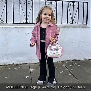 mibasies Toddler Purse for Little Girls Handbags Kids Age 3-8 Bunny purse