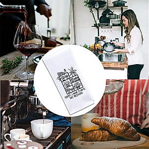 POFULL Plant Lover Gift Sorry I Have Plants This Weekend Kitchen Towel Plant Gardening Gardener Gift (Sorry I Have Plants Towel)