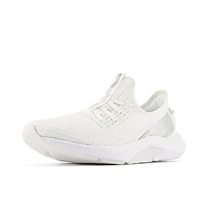 New Balance Women's Dynasoft Nergize Sport V2 Cross Trainer, White/White/Quartz Grey, 7.5