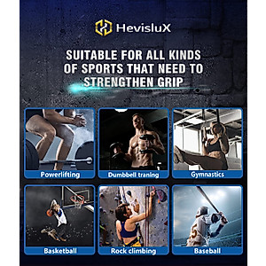 Hevislux Liquid Chalk. Improve Hand Grip for Gymnastic, Rock Climbing, Weightlifting. Quick-Drying Formula. Easy use, no Mess, Added Vitamin E. (250ml)