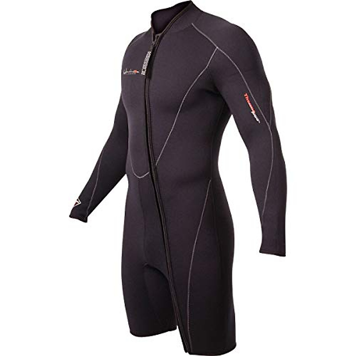 Henderson Man 5mm Thermoprene Long Sleeve Shorty / Jacket (Front Zip) Scuba Diving Wetsuit-Large