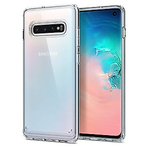 Spigen Ultra Hybrid Designed for Samsung Galaxy S10 Case (2019) - Crystal Clear