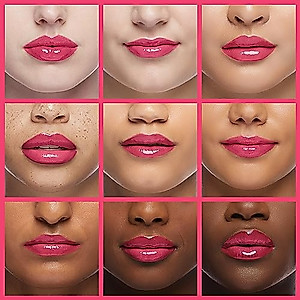 wet n wild Mega Slicks Lip Gloss | Long Lasting | Hyaluronic Acid | High Shine | Crushed Grapes