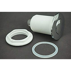 Garbage Disposal Air Switch Spa Bathtub Air Switch Button Kit Chrome Hot Tub Garbage Disposer or Evolution Food Waste Equipment