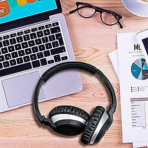 Cuziss QuickFit Replacement Ear Pads Cushions with Memory Foam for Bose On-Ear OE, OE1, QuietComfort QC3 Headphones Earpads, Headset Ear Cushion Repair Parts