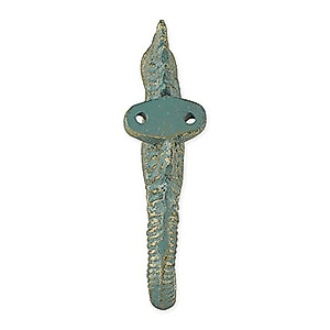 Accent Plus Aquamarine Seahorse Hook (Set of 2)