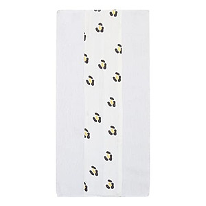 Disney Lion King Simba White, Yellow, and Green 2Pk 100% Cotton Muslin Burp Cloths