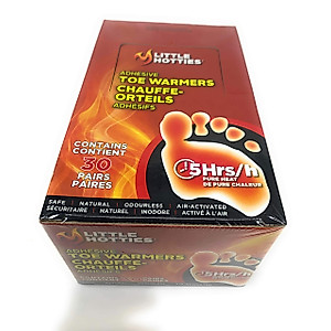 Little Hotties Adhesive Toe Warmers, 30 Pairs