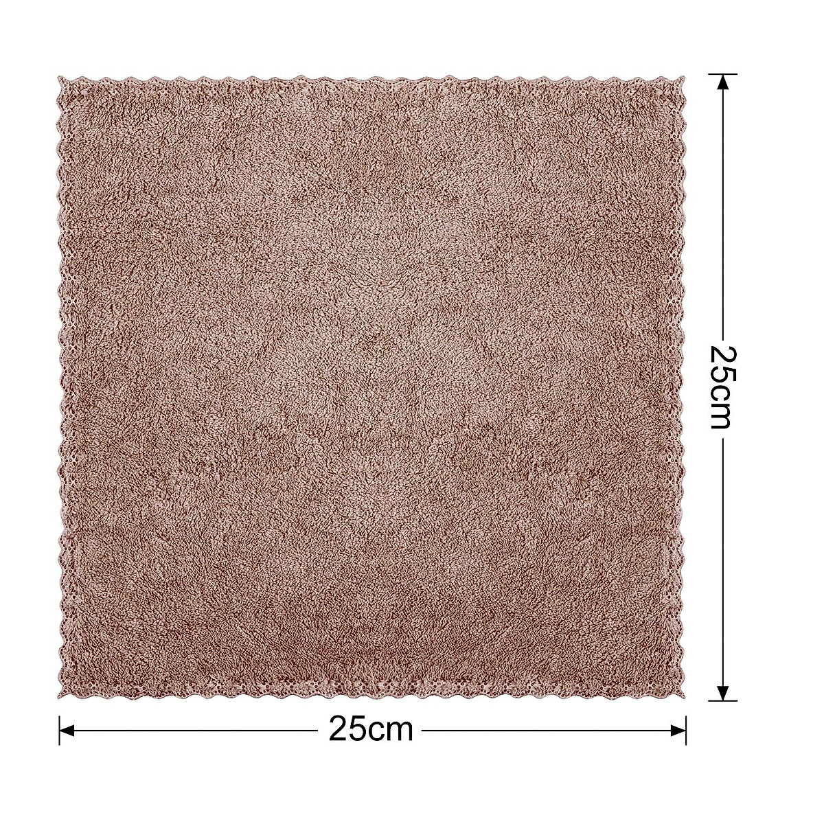 Syhood 12 Pcs Face Wash Cloth 10 x 10 Inch Makeup Remover Cloths Microfiber Facial Wash Towel Coral Velvet Reusable Soft Cleansing Towel (Pink, Green, Brown, Purple, Blue, Beige)