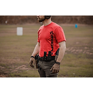 Magpul mens Crew Neck Short Sleeve T-shirt for Men Vert Logo Cotton T Shirt Navy XL, Multi, X-Large US