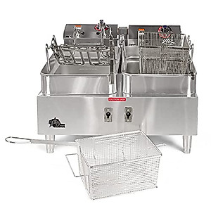 Star 530TF Electric Fryer, Twin Pot, 30 lb.