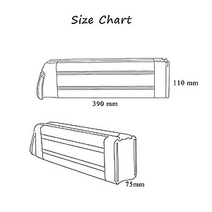 Co-well (US Warehouse E-Bike Battery 36V 48V 10AH 13AH 15AH 18AH Lithium Ion Battery with Charger for 250W/350W/500W/700W/1000W Electric Bike Bicycles Folding Bike Mountain Bike Motor (48V13AH)